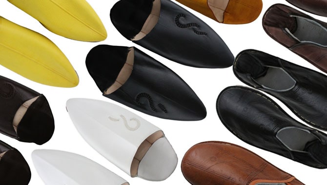 Babouche Homme | Babouches Marocaines Cuir pour Hommes – Artisanat Shop