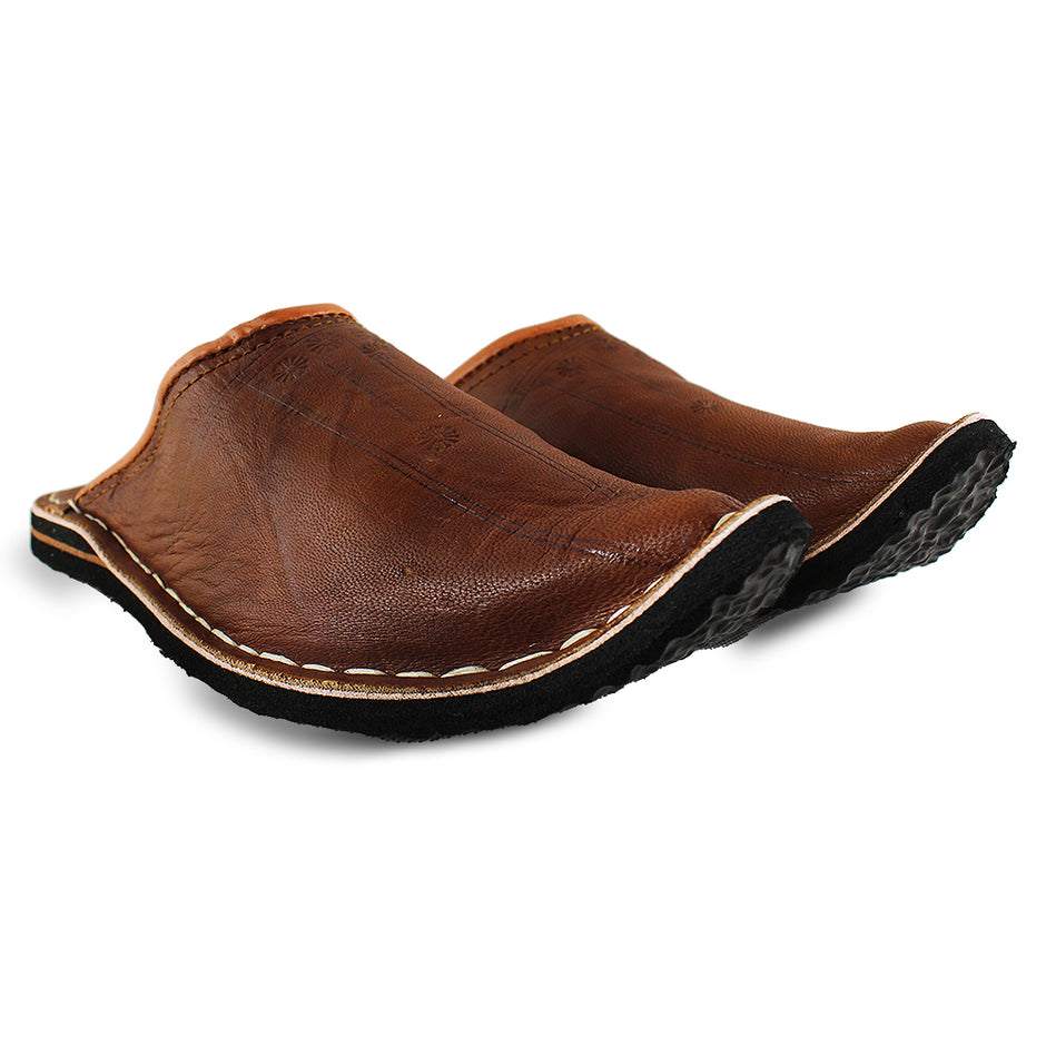 Babouche Homme | Babouches Marocaines Cuir pour Hommes – Artisanat Shop