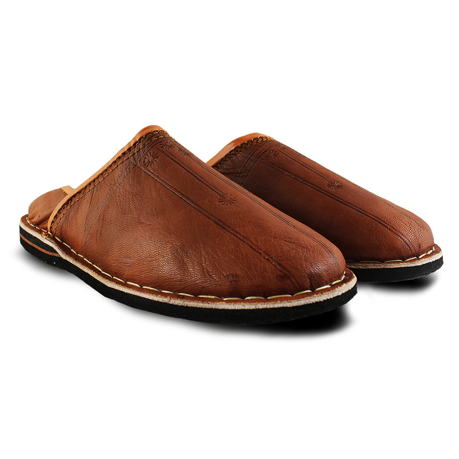 Babouche Homme | Babouches Marocaines Cuir pour Hommes – Artisanat Shop