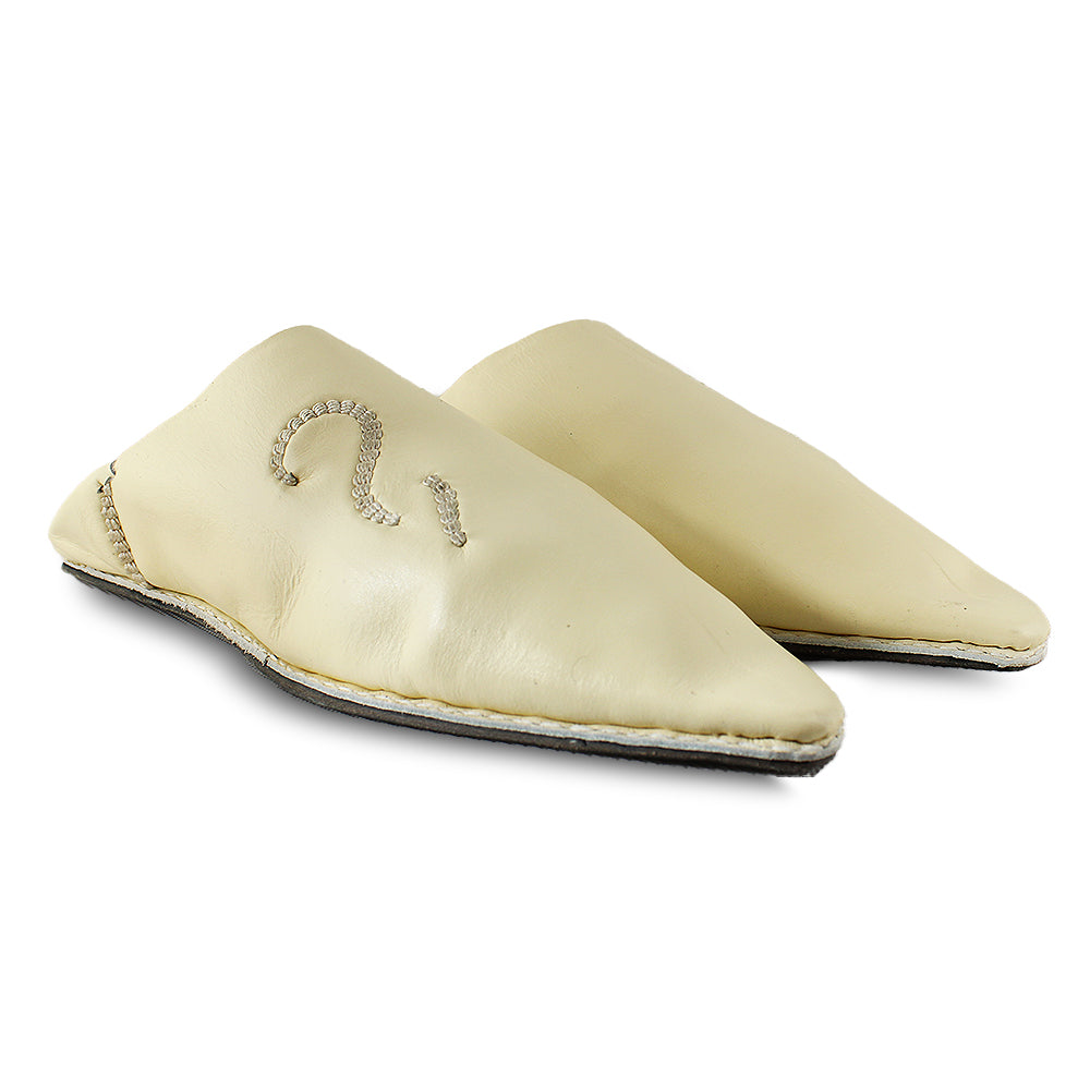 Babouche Homme | Babouches Marocaines Cuir véritable – Artisanat Shop